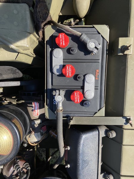 Willard WW2 Battery Case for MB/GPW/GPA