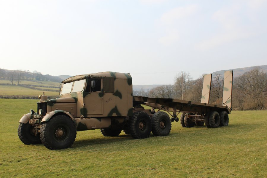 Scammell Pioneer Tank Transporter 1944 WW2