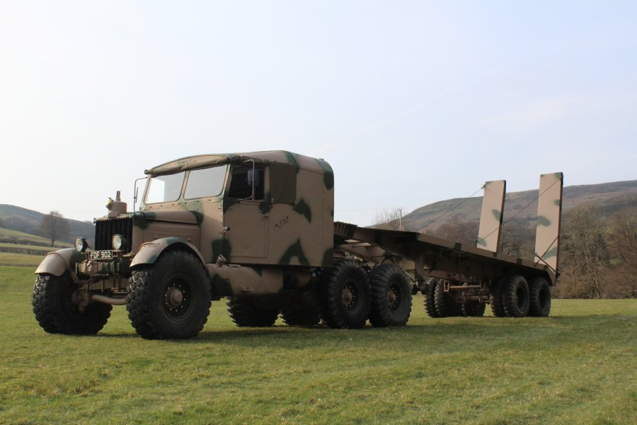 Scammell Pioneer Tank Transporter 1944 WW2